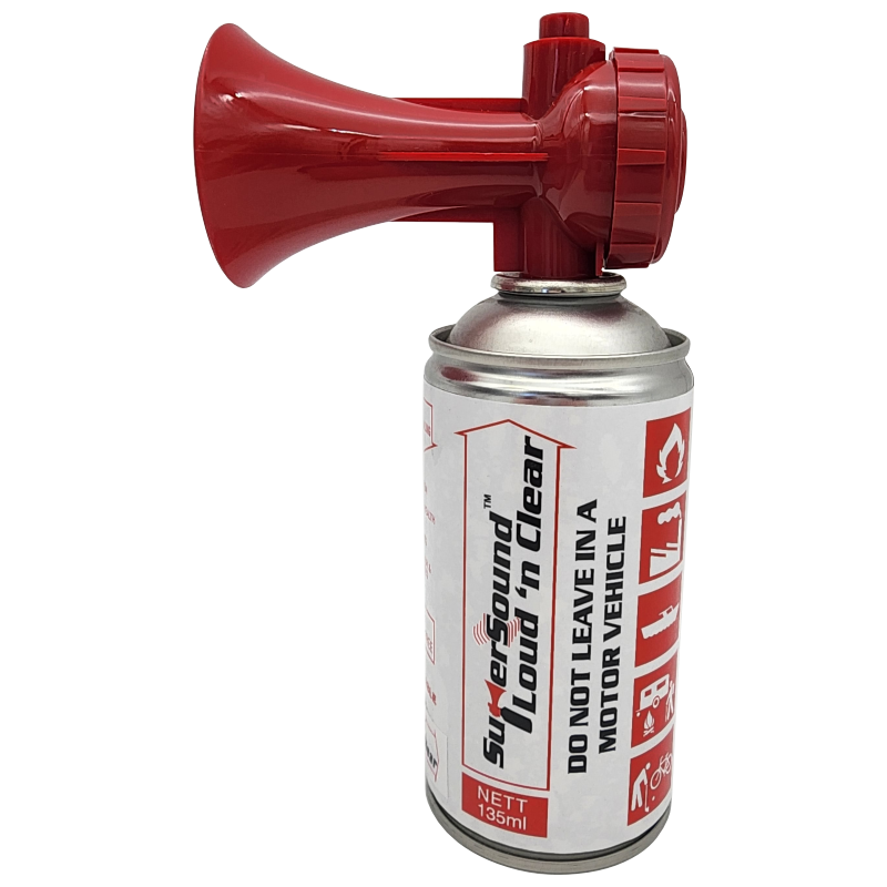 SuperSound Air Horn 135ml | Safety Signs & Equipment